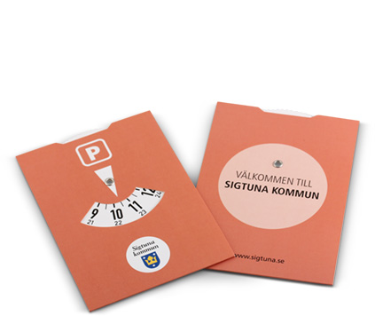 P-skiva med tryck - Egen design!